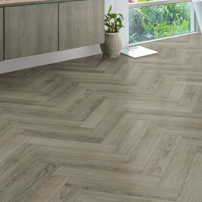 Firmfit Silent Herringbone Collection - Silver Oak (EWH-7093HB)